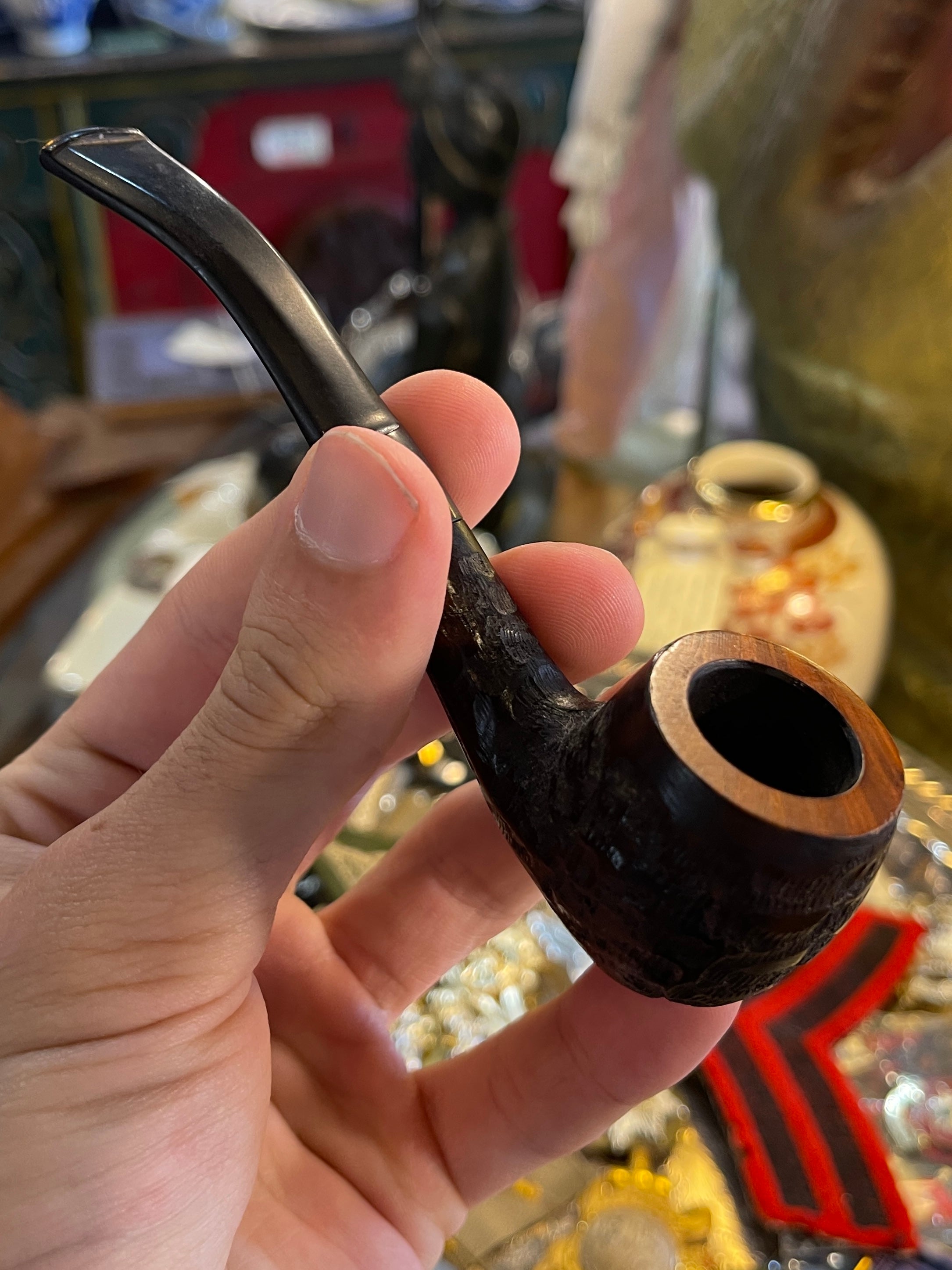 Spitfire by Lorenzo Wooden Smoking Pipe – Italy Made Vintage Briar Cla ...