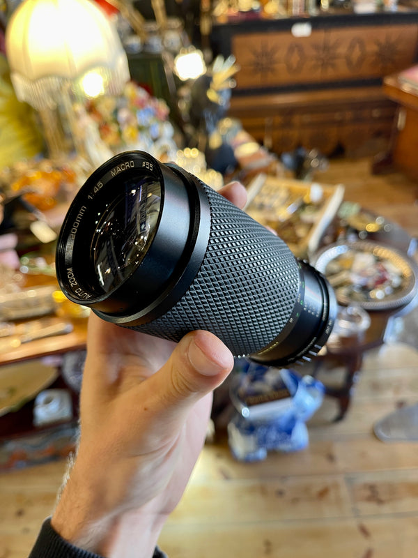 Vintage Sun Auto Zoom Lens 75-200mm f/4.5 Macro & Case - Excellent Con ...