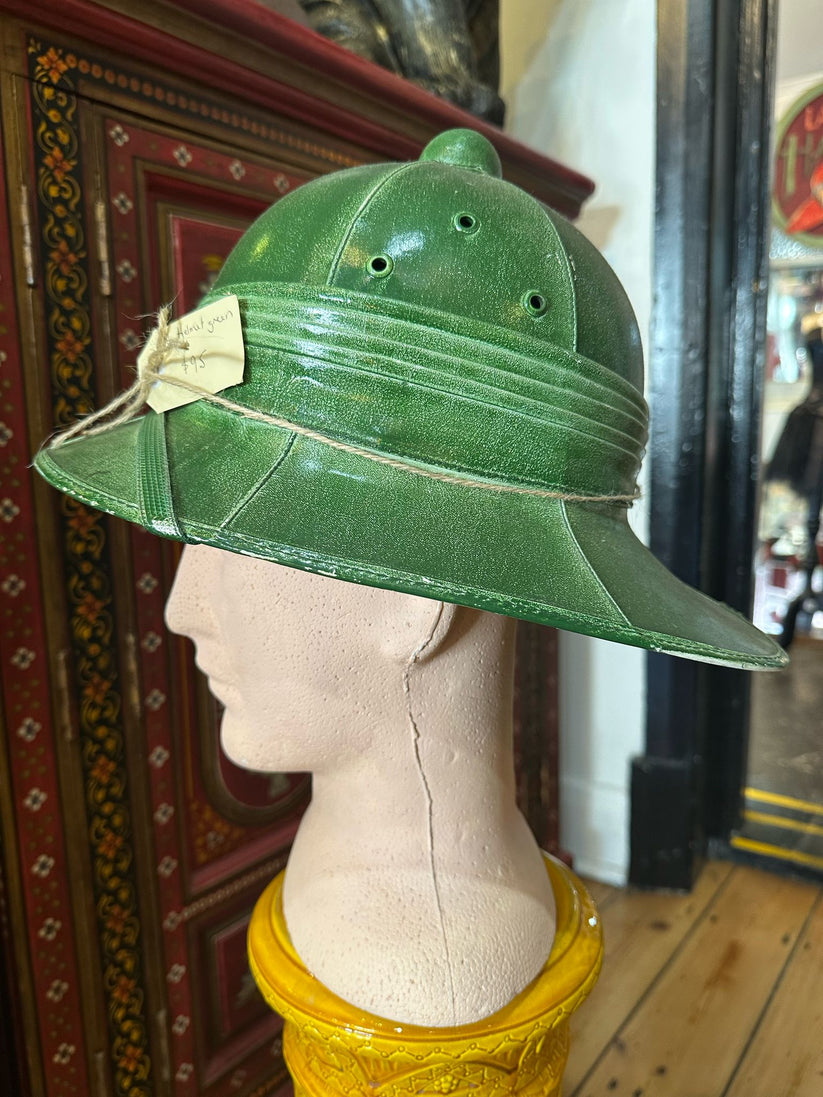 Pith Helmet Green Vintage – La La Vintage